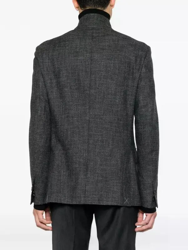 Corneliani High-neck Button-up Jacket