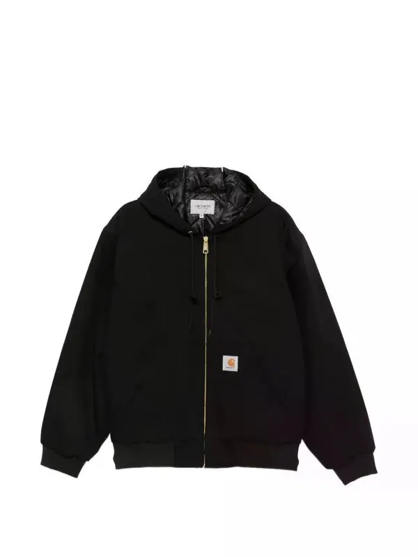 Carhartt Work In Progress Logo-patch Drawstring Jacket