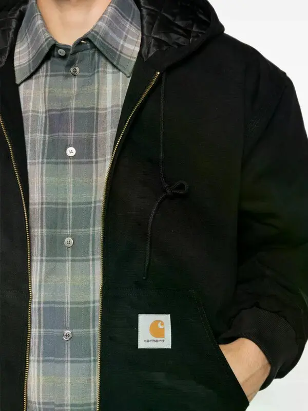 Carhartt Work In Progress Logo-patch Drawstring Jacket