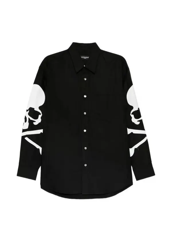 MASTERMIND WORLD Mj Oxford Shirt - Black