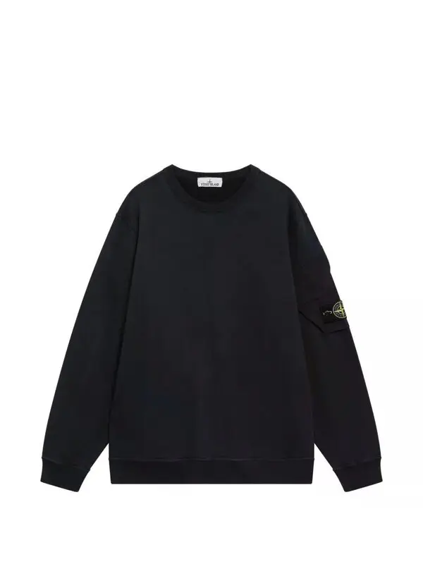 Stone Island Compass-patch Sweater - Blue