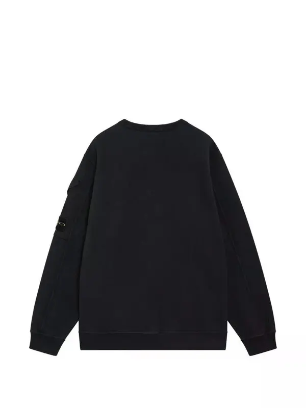 Stone Island Compass Patch Sweater - Blue