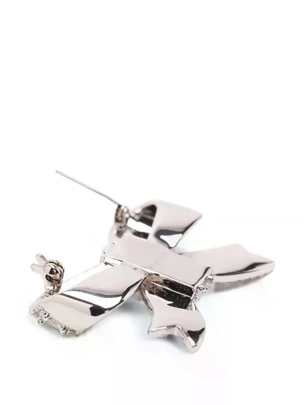 SELF-PORTRAIT Crystal-bow Brooch