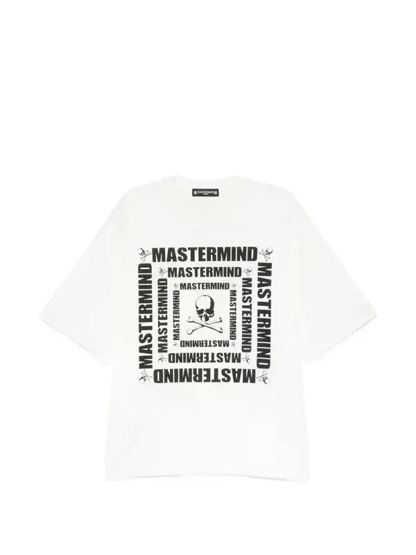 MASTERMIND WORLD Skull-print T-shirt - White