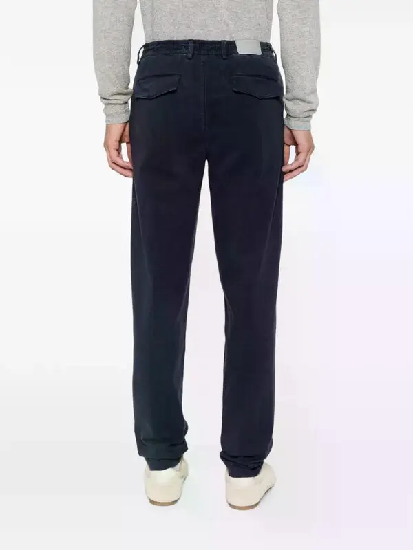 Eleventy Drawstring-fastening Trousers