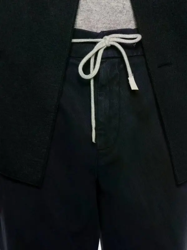 Eleventy Drawstring-fastening Trousers