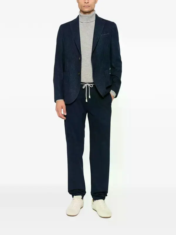 Eleventy Drawstring-fastening Trousers