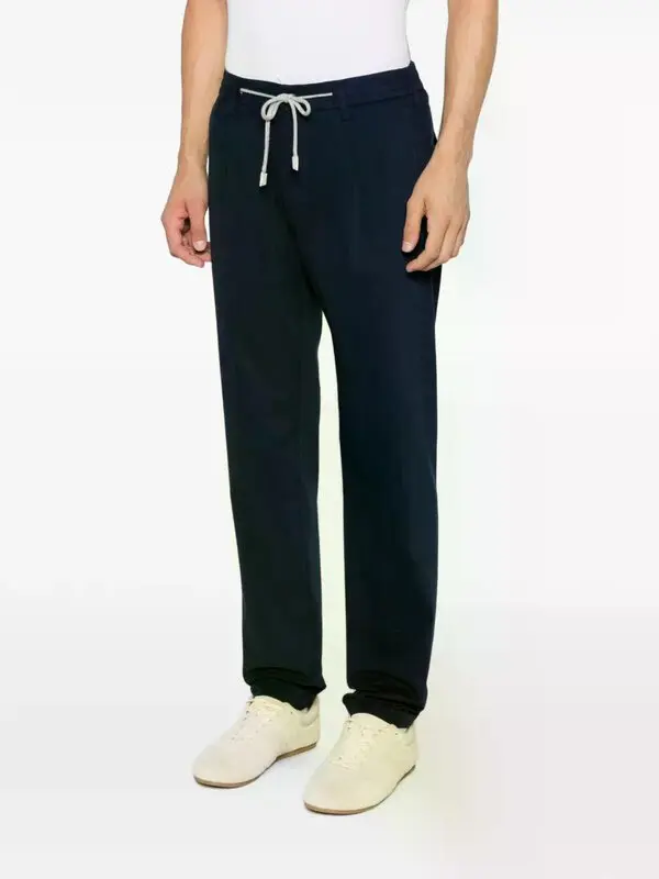 Eleventy Drawstring-fastening Trousers