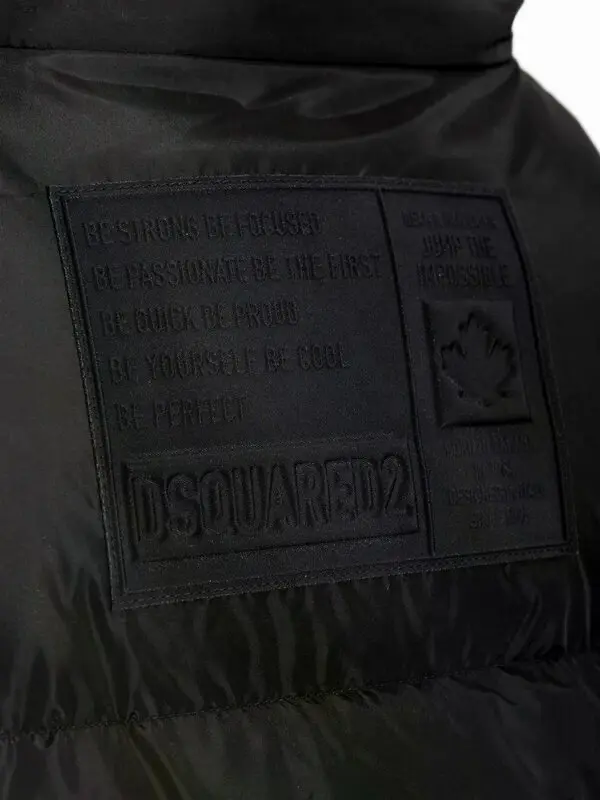 Dsquared2 Quilted Stand-up Collar Jacket