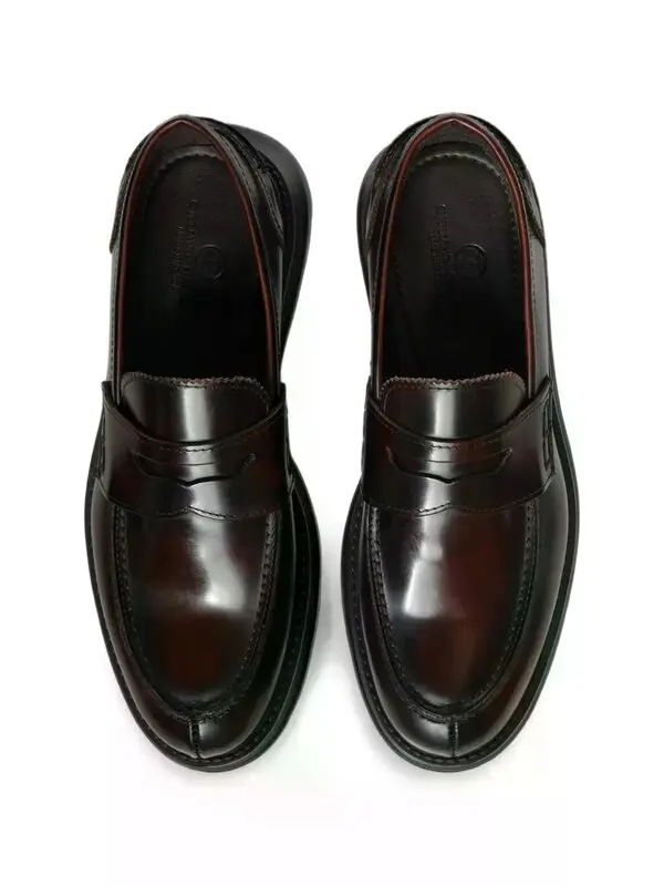 GIULIANO GALIANO Bryan Chunky-sole Leather Loafers