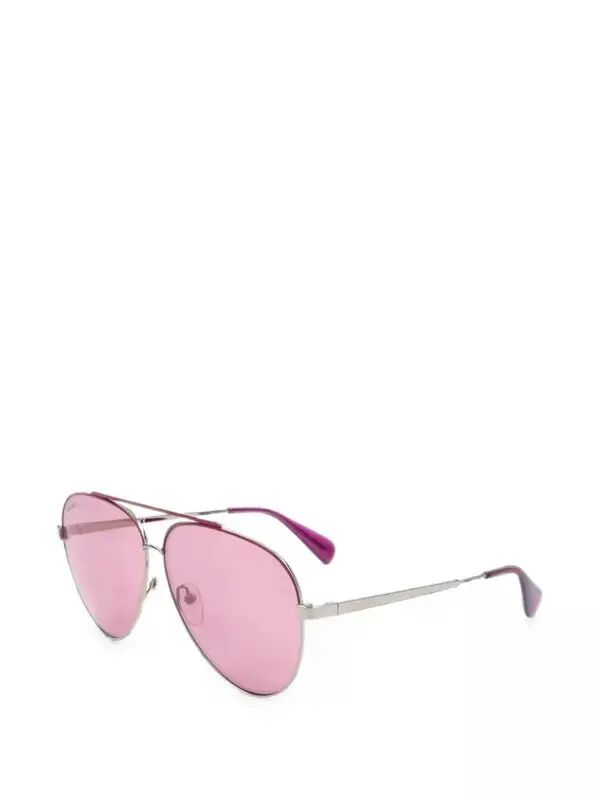 MAX&CO. Pilot-frame Double-bridge Sunglasses