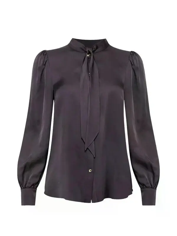NISSA Bow-detail Shirt