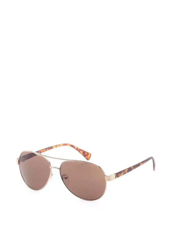 Calvin Klein Pilot-frame Sunglasses