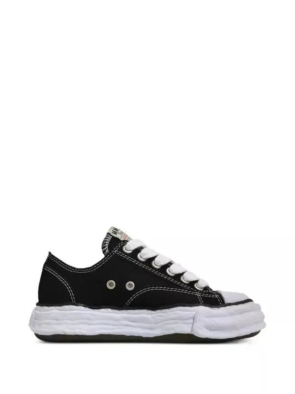 Mihara Yasuhiro Peterson23 Og Sole Canvas Low-top Sneakers - Black