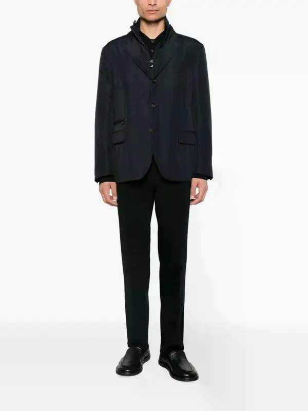 Corneliani Layered Button-up Jacket