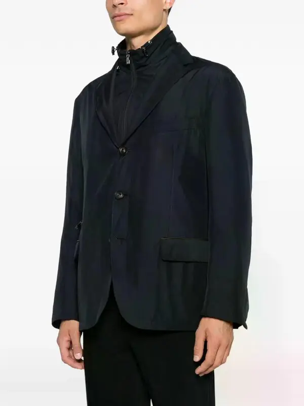 Corneliani Layered Button-up Jacket