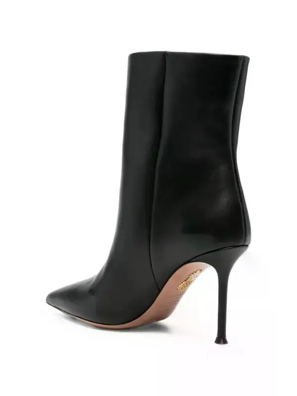 AQUAZZURA Pointed-toe Stiletto-heel Ankle Boots