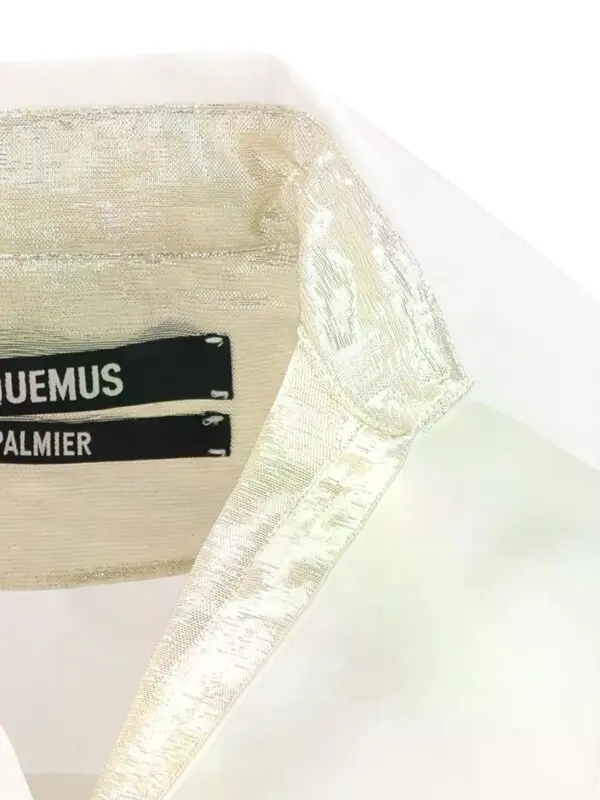 Jacquemus Logo-embroidered Cotton Shirt