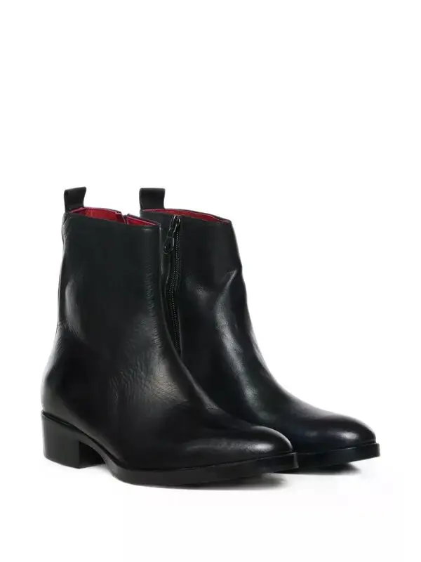 GIULIANO GALIANO Simon Leather Ankle Boots
