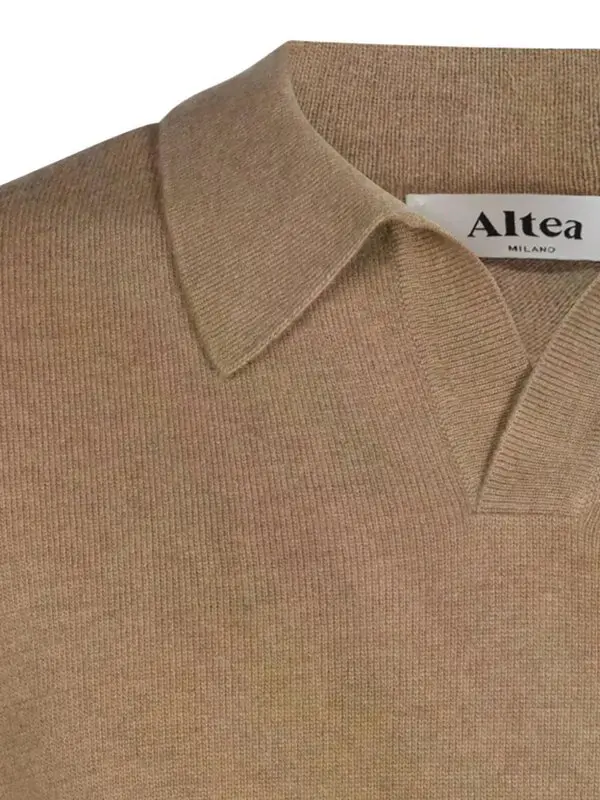 Altea Polo-collar Wool Sweater