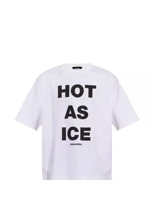 Dsquared2 Slogan-print T-shirt - White