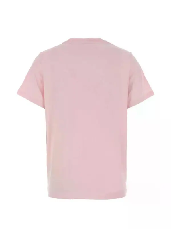 GANNI Teddy-print Cotton T-shirt