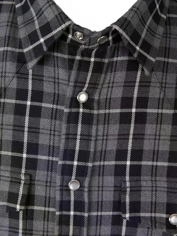 TOM FORD Check-pattern Western Shirt