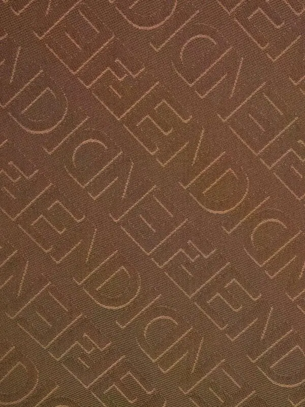 Fendi Logo-print Virgin-wool Scarf