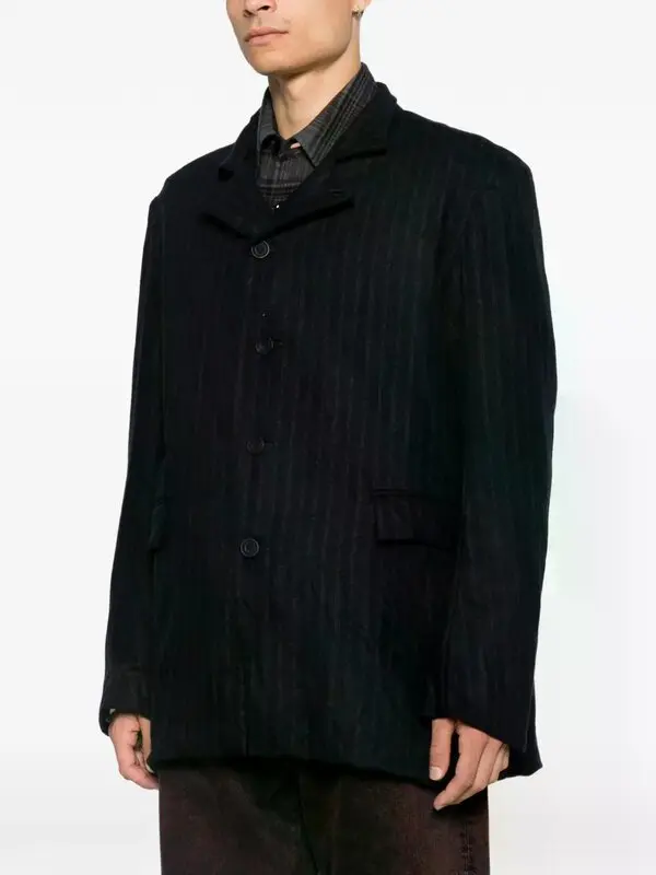 RICORRROBE Cirro Pinstripe Cashmere Wool Jacket