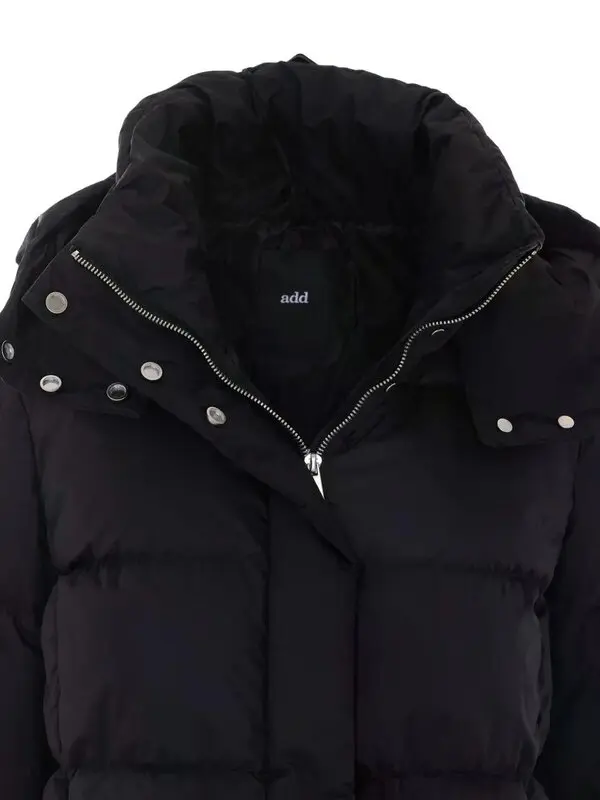 Add Quilted Hooded Ped Coat