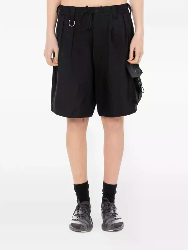Y3 Logo-print Cargo Shorts