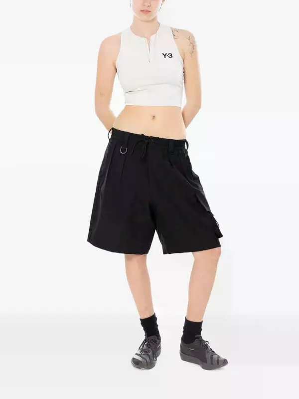 Y3 Logo-print Cargo Shorts