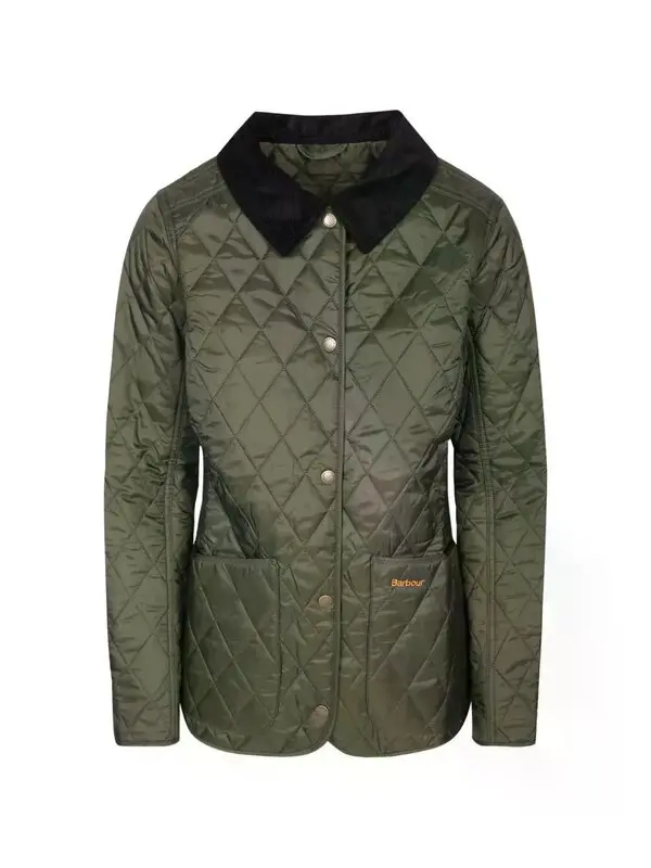 Barbour Annandale Diamond-quilted Jacket - Green