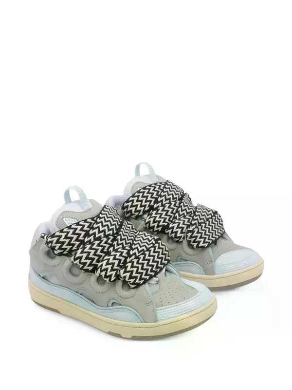 LANVIN Curb Sneakers In Leather