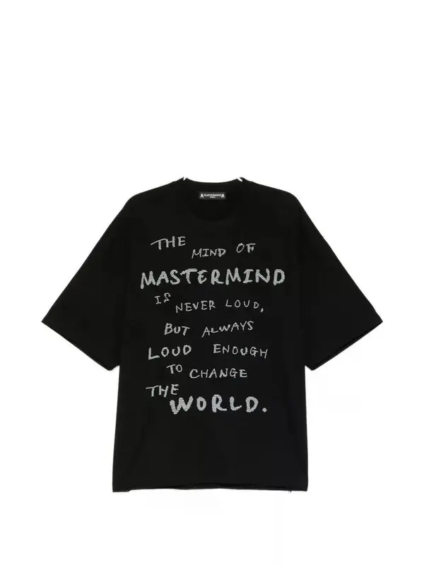 MASTERMIND WORLD Slogan-print T-shirt