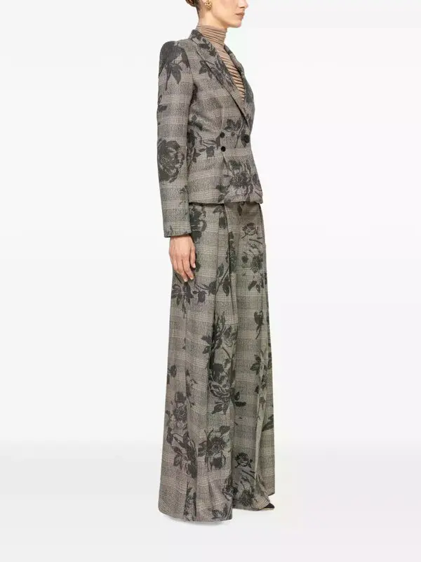 NISSA Single-breasted Fitted Blazer