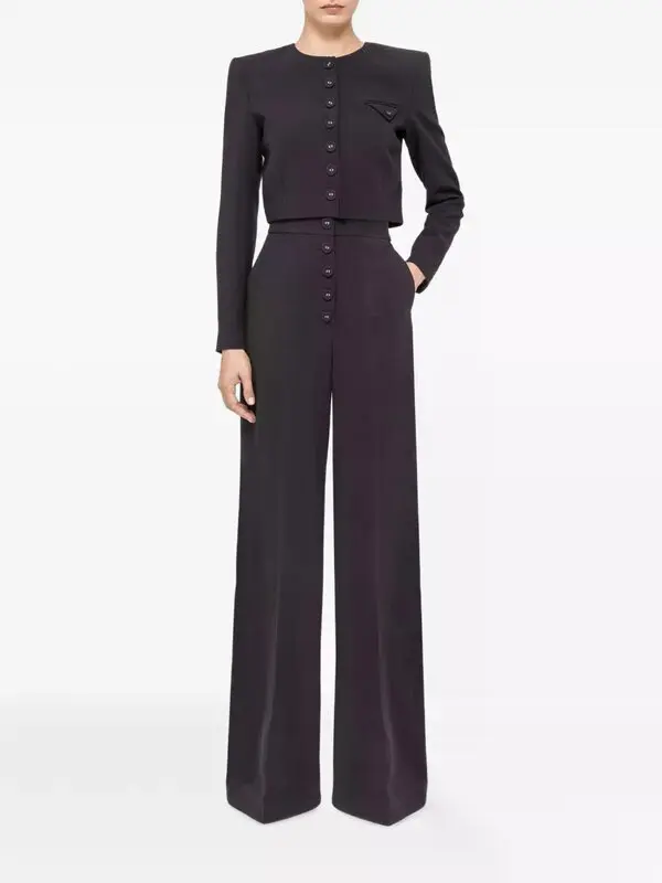 NISSA High-waist Wide-leg Trousers