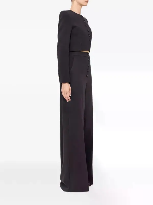 NISSA High-waist Wide-leg Trousers