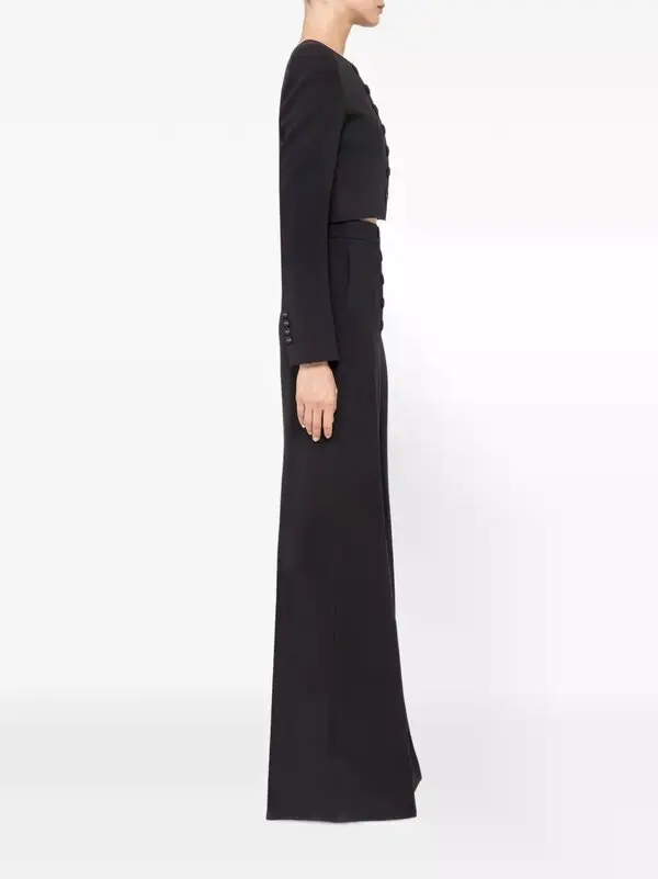 NISSA High-waist Wide-leg Trousers