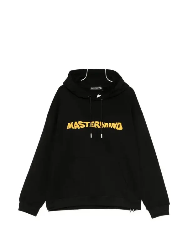 MASTERMIND WORLD Skull-embroidered Hoodie