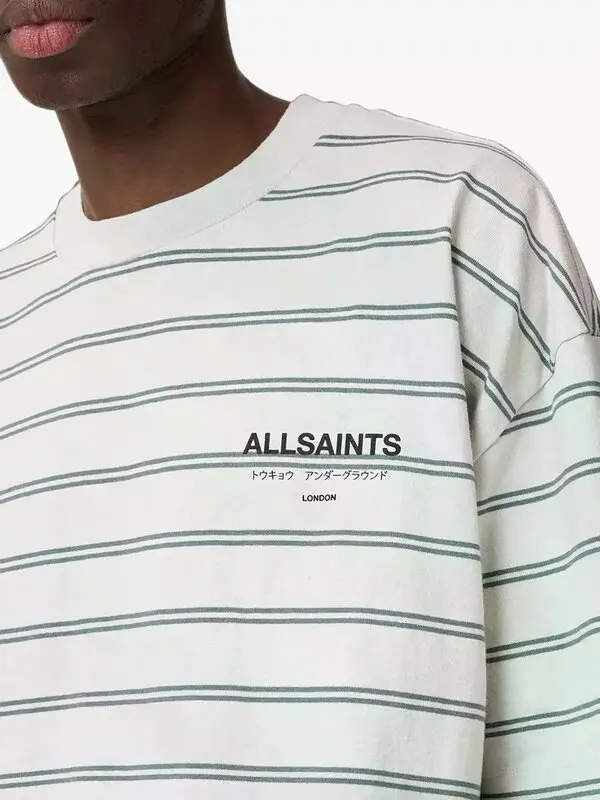 ALLSAINTS Underground Striped T-shirt