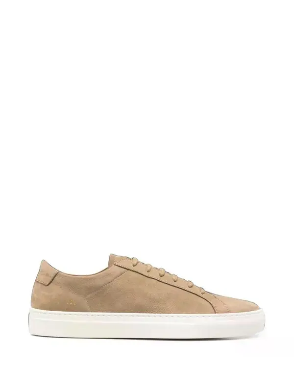 COMMON PROJECTS Nubuck-leather Sneakers - Brown
