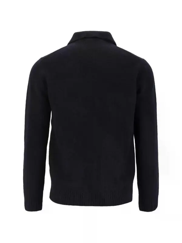 AL DUCA D’AOSTA 1902 Zip-up Flap-pocket Cardigan