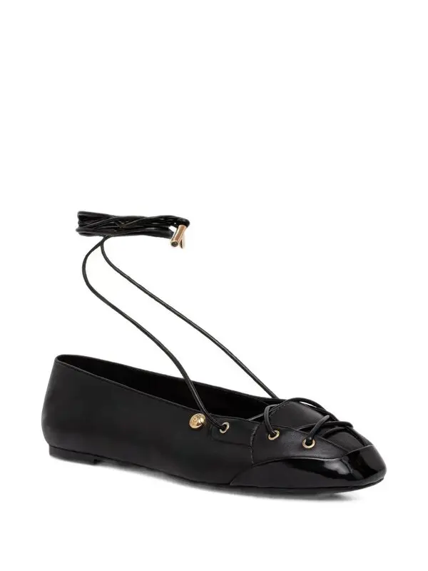 Liu Jo Lace-up Ballet Flats