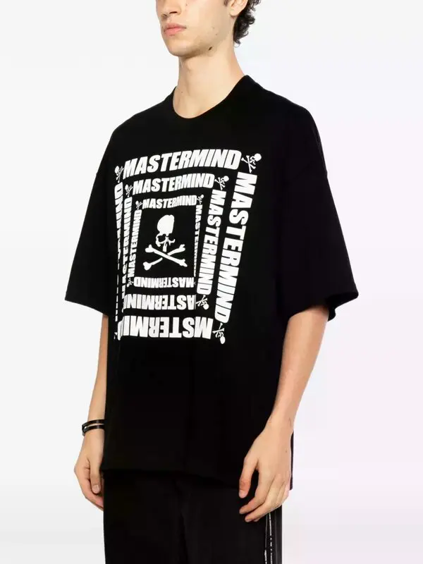 MASTERMIND WORLD Skull-print Logo-print T-shirt