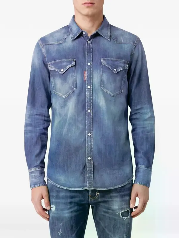Dsquared2 Medium Perfecto Classic Western Shirt