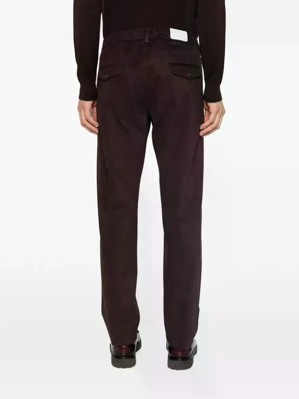 Eleventy Drawstring-fastening Pleated Trousers