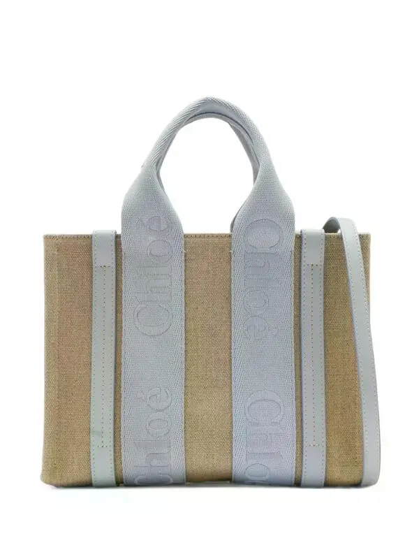 Chloé Small Woody Tote Bag - Neutrals