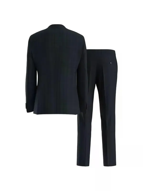 BOSS Check-pattern Wool Suit