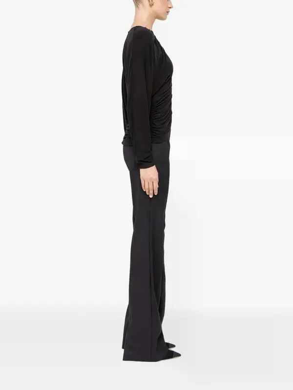 NISSA Draped Tencel™ And Wool Top